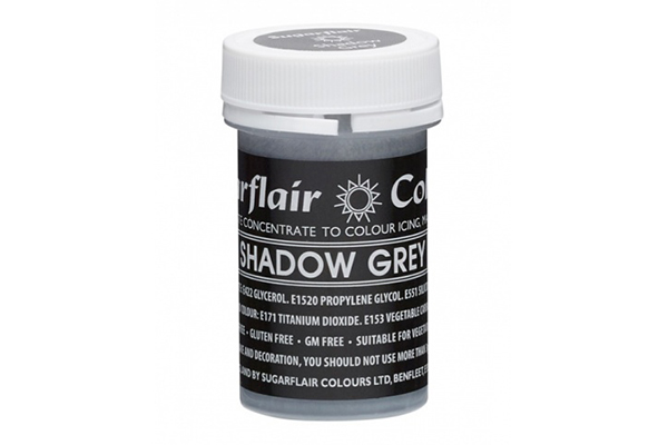25g SHADOW GREY PASTEL PASTE - FOOD COLOUR - SUGARFLAIR | My Dream Cake