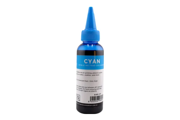 100ml CYAN EDIBLE INK REFILL - TASTY IMAGES | My Dream Cake