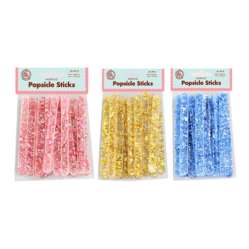 Cakesicle Sticks | Acrylic Glitter Flakes | My Dream Cake