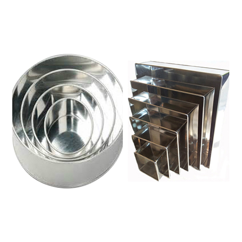 Round & Square Sharp Edged Cake Tins | My Dream Cake