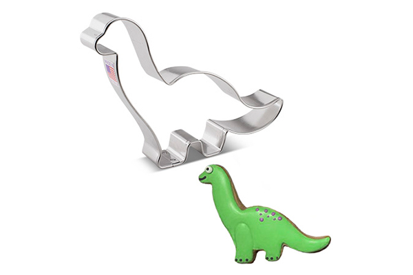 Brontosaurus Dinosaur Cookie Cutter -Ann Clark | My Dream Cake