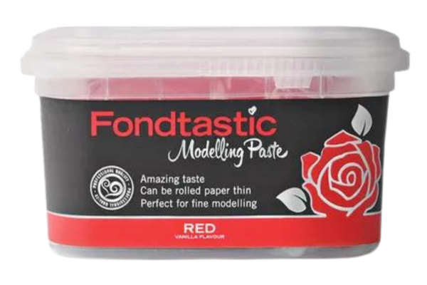 250g - Red Modelling Paste Fondtastic | My Dream Cake