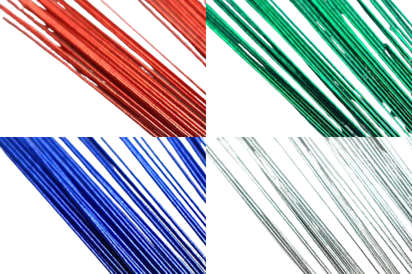 24 Gauge 50pk Metallic Flower Wires Iconic Cake Art | My Dream Cake