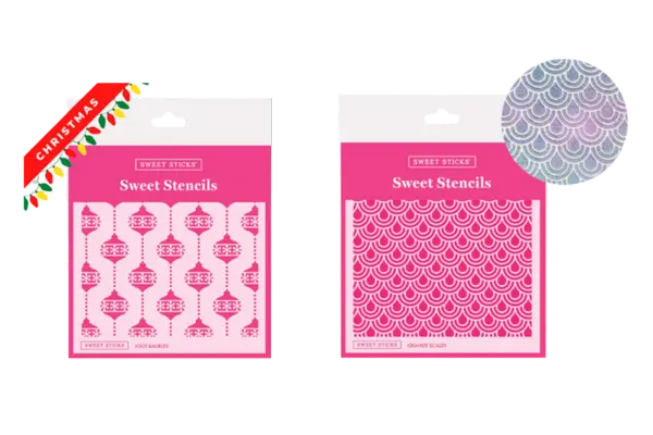 Sweet Stencil Sweet Sticks | My Dream Cake